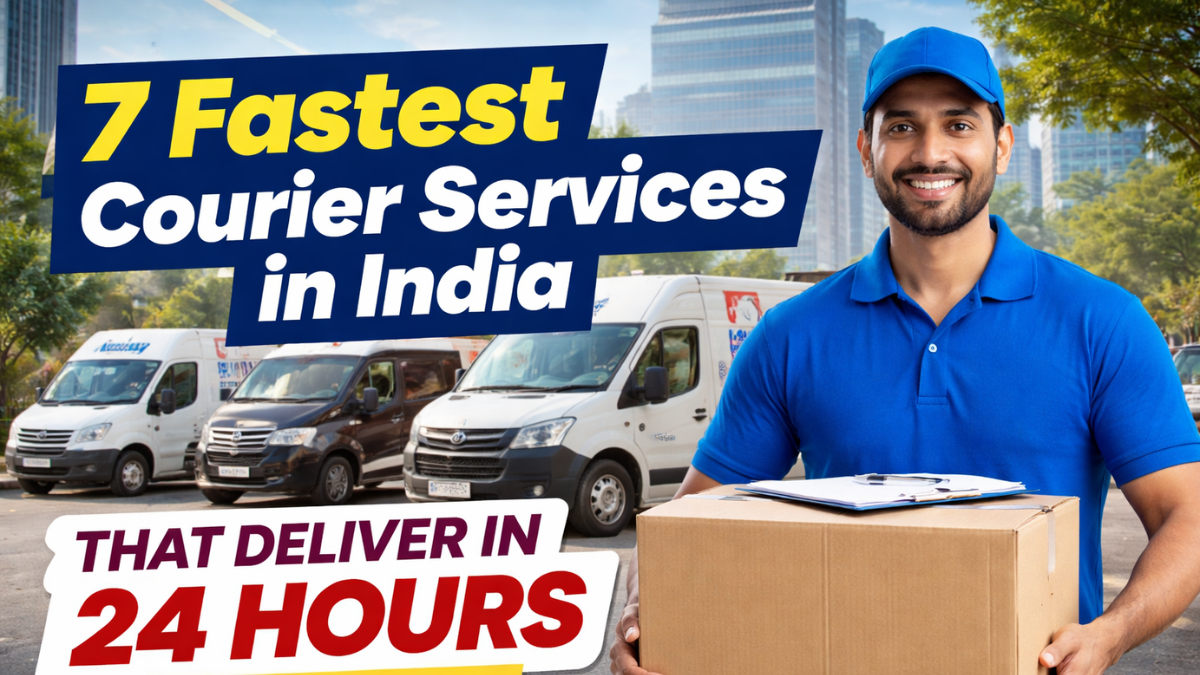 7 Fastest Courier Services in India That Deliver in 24 Hours (2026 Guide)